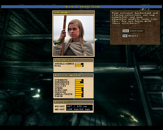 Character creation - UnReal World Wiki